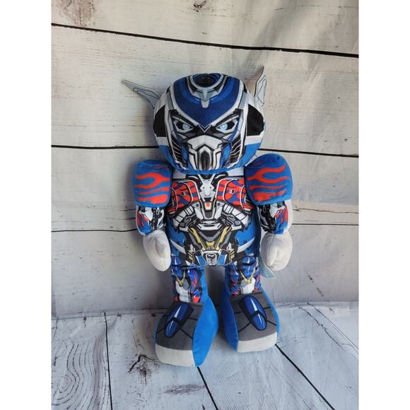 Build-A-Bear | Toys | Build A Bear Transformers Optimus Prime Transforms To Autobot Bab Plush 8 ...